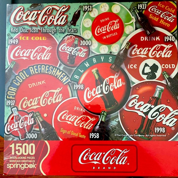 Coca Cola | Games | Nwt Cocacola Puzzle | Poshmark